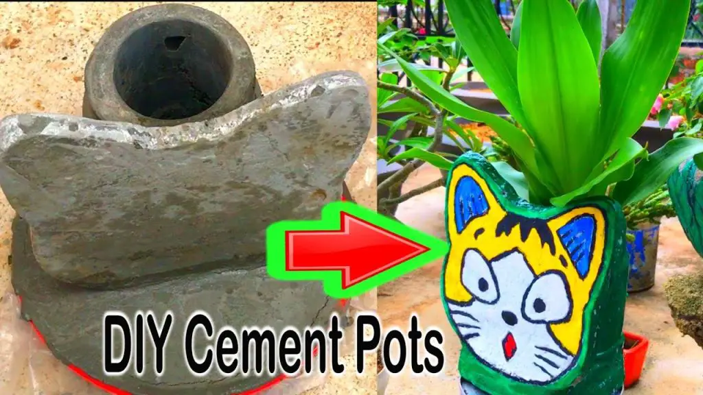 Creative Ideas with Cement DIY – Idea Design Most Creative Flower Pots ...